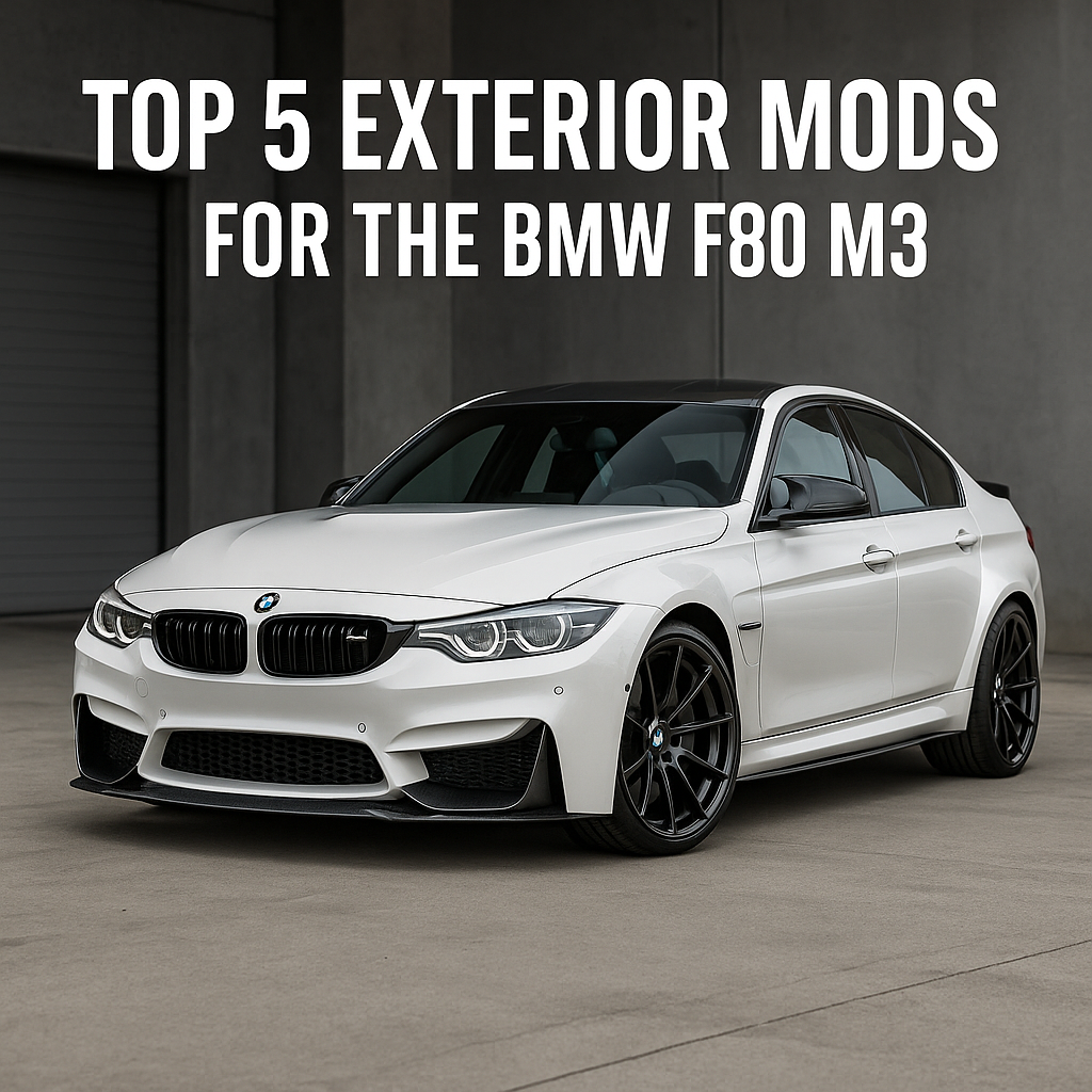 Top 5 Exterior Mods for the BMW F80 M3 | JGMODS